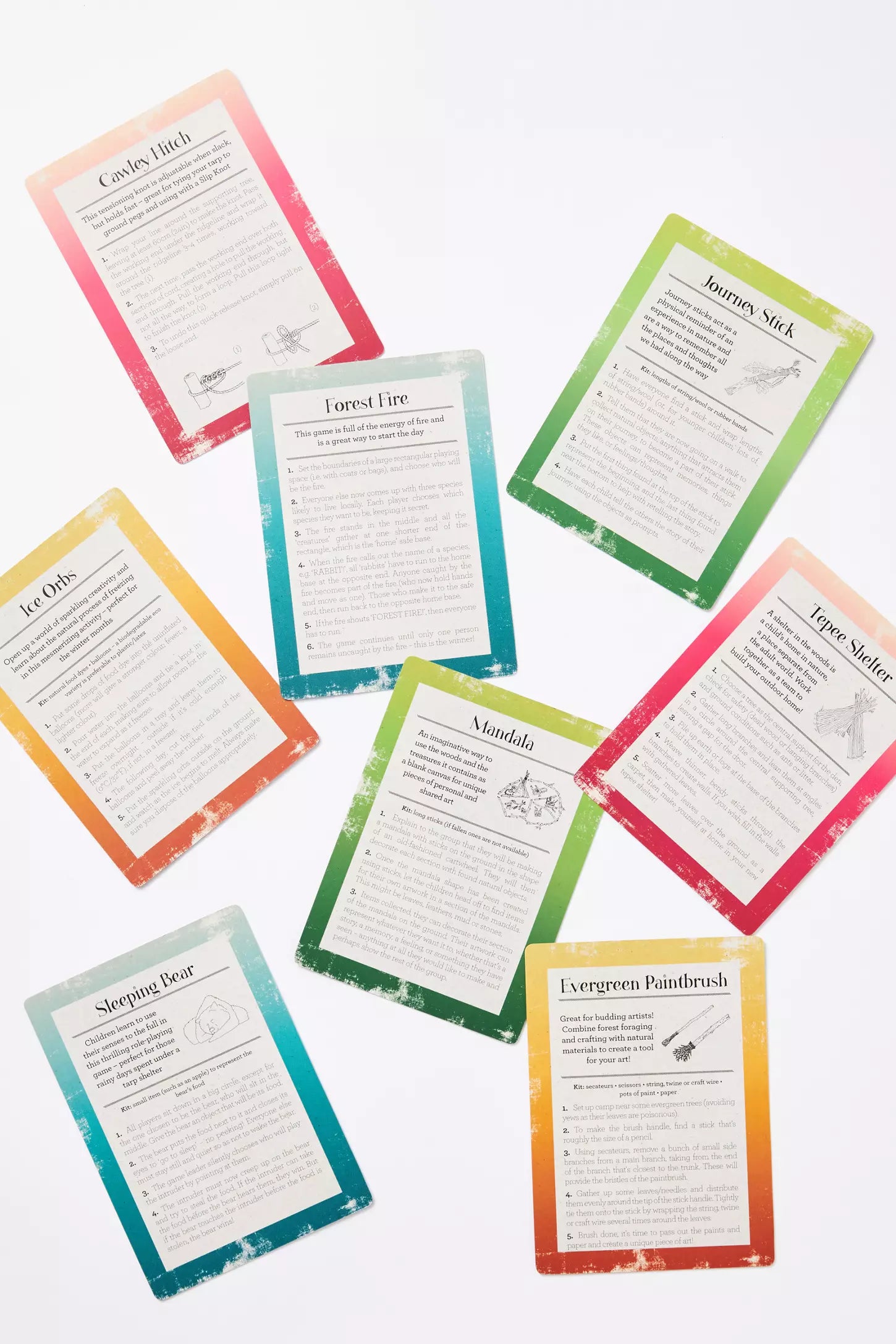 Forest School Activity Cards | 48 Fun Things to do Outdoors – Fairplay