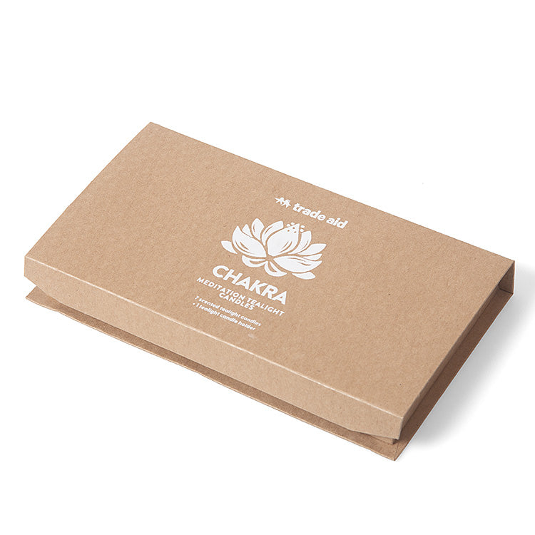 Candle Gift Set | Chakra Meditation Tea Lights – Fairplay