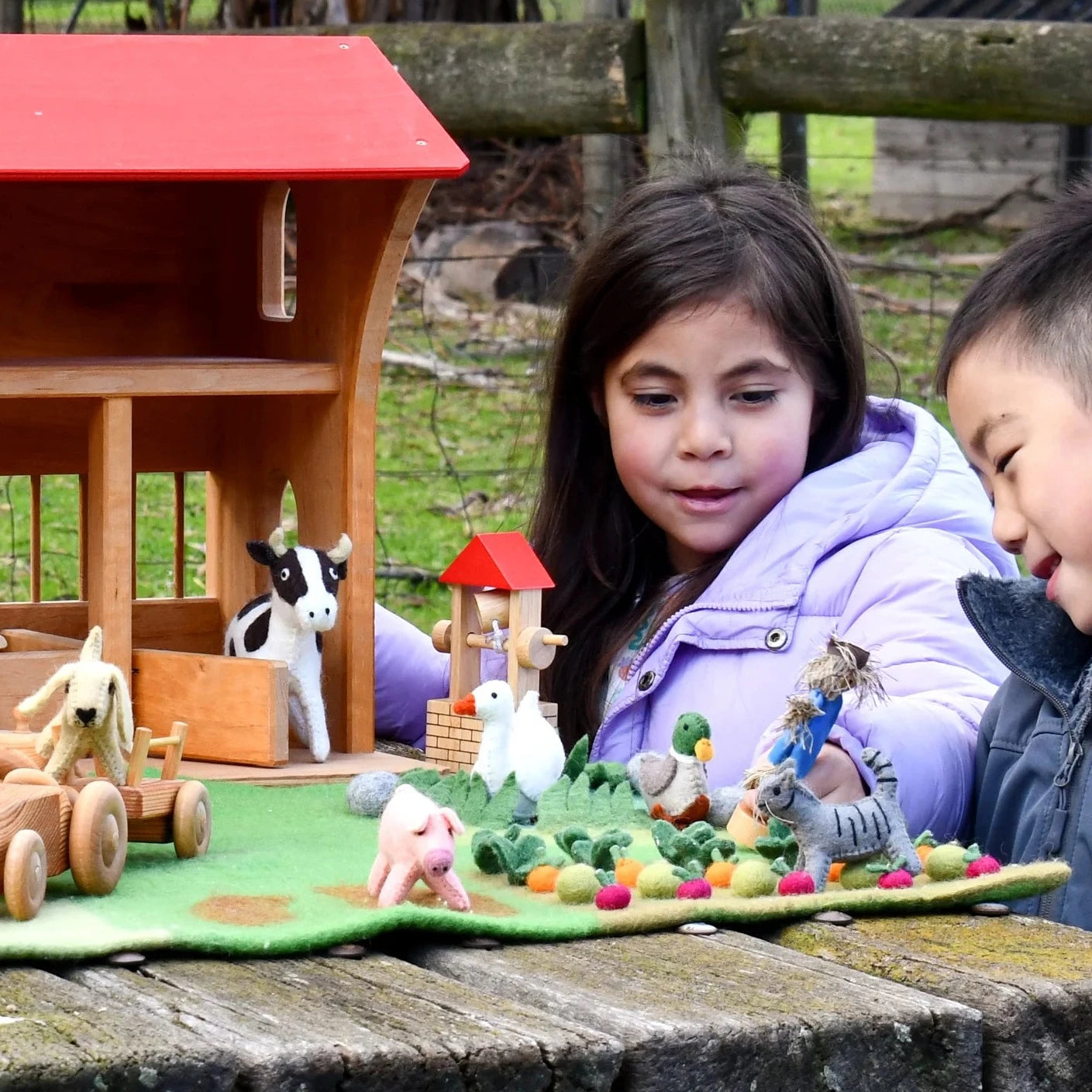 Tara Treasures | Felt Farm Animal Toys - Individual – Fairplay