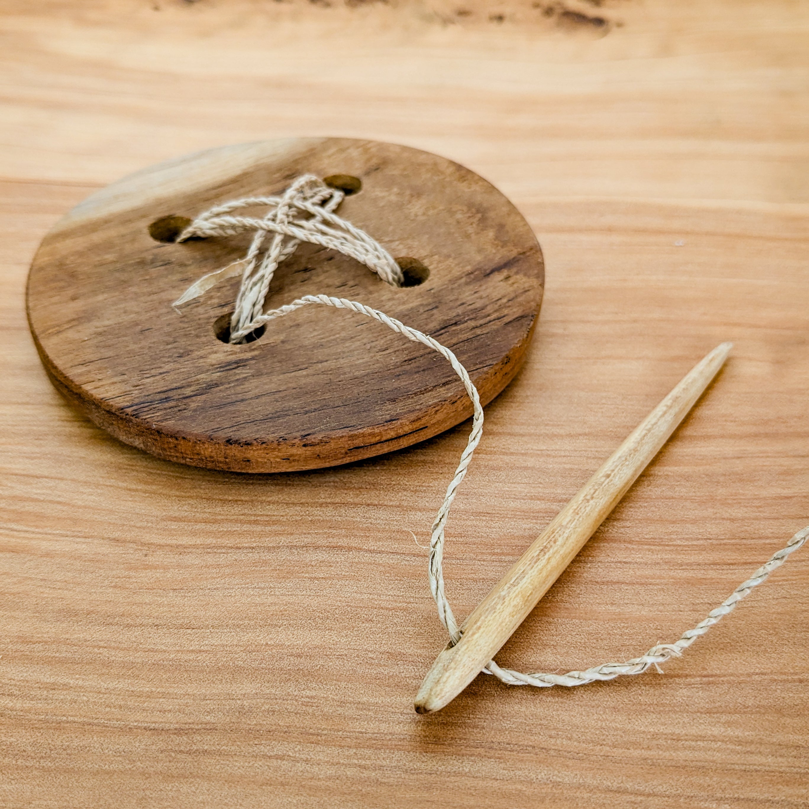 Wooden Button Threading Set – Fairplay