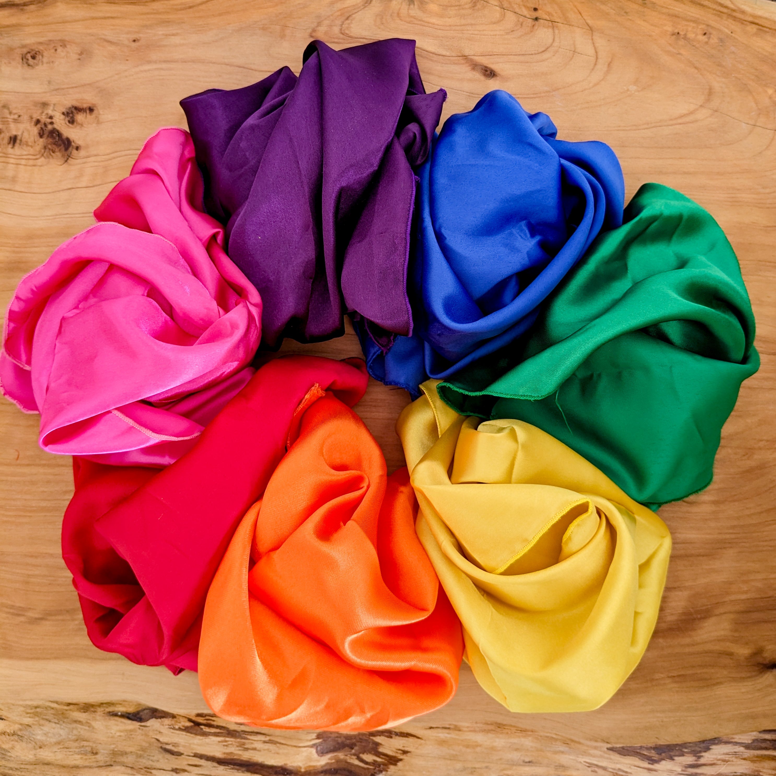 Play Scarves | Rainbow Set of 7 – Fairplay