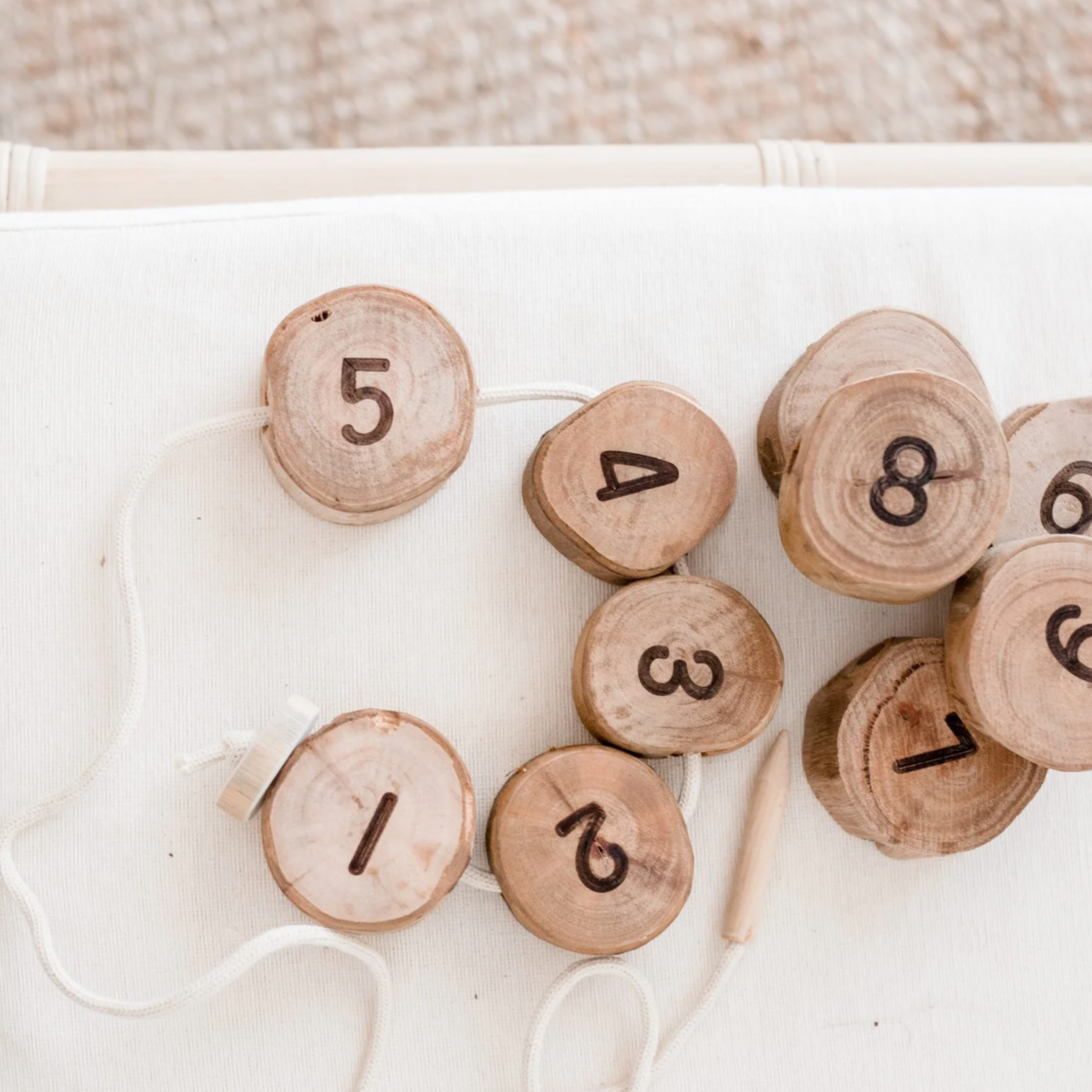 Alphabet Threading Set - educational toys nz – Fairplay