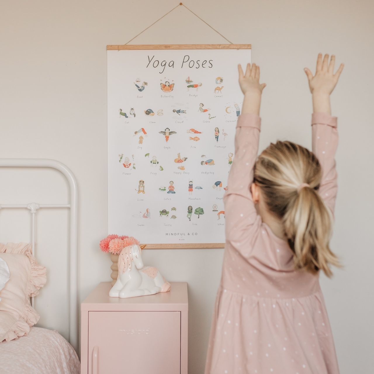 Mindful & Co Kids | Yoga Poses Poster – Fairplay