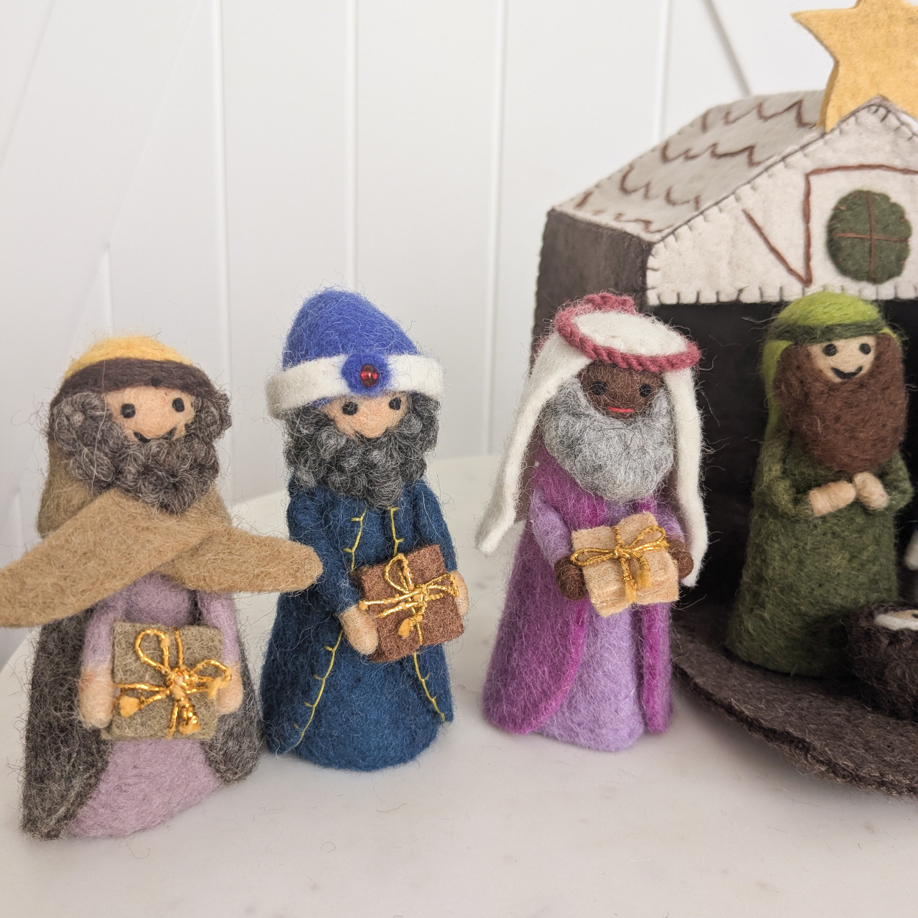 Pashom | Felt Christmas Nativity Set (Colourful) – Fairplay