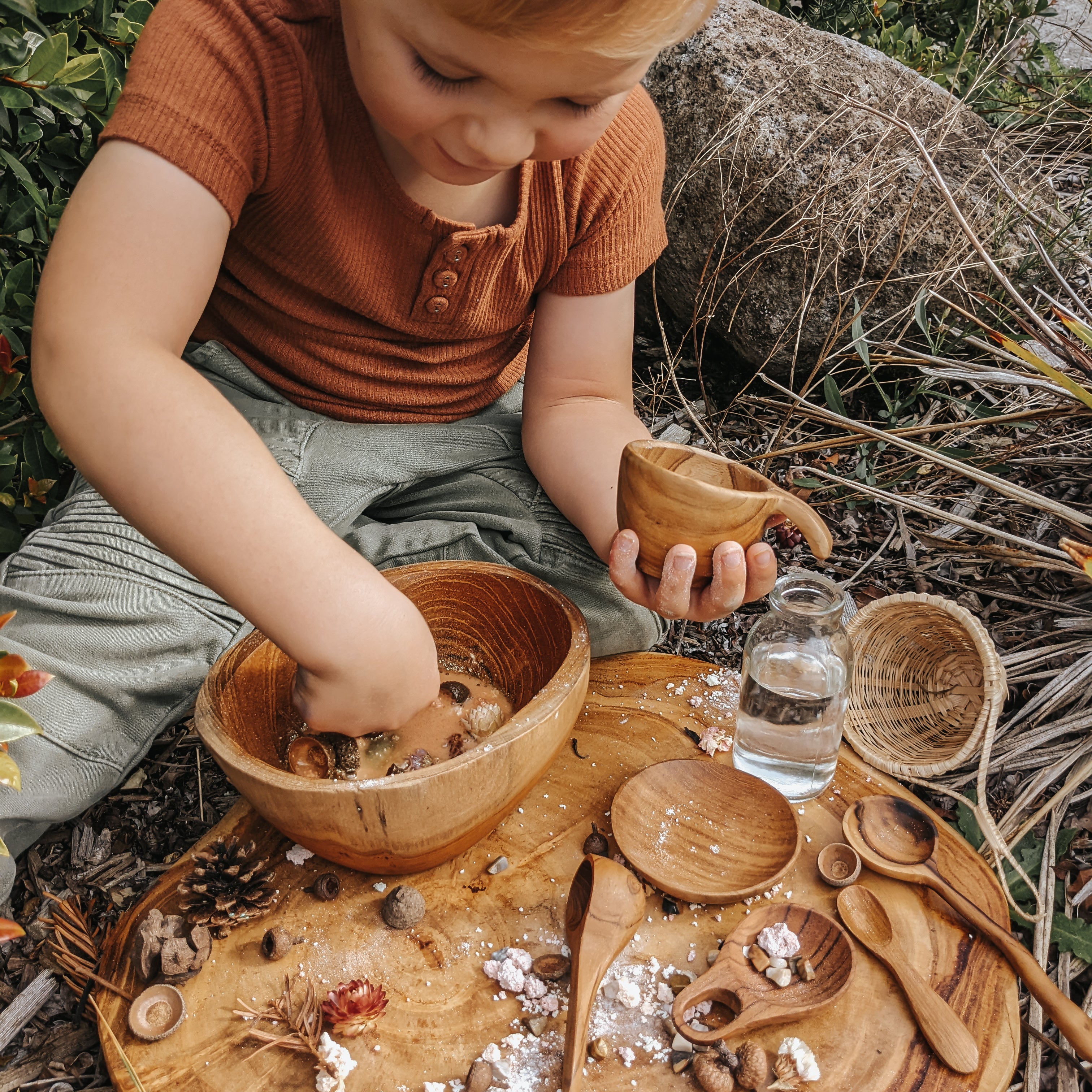 Teak Wood Potion Bowls – Fairplay