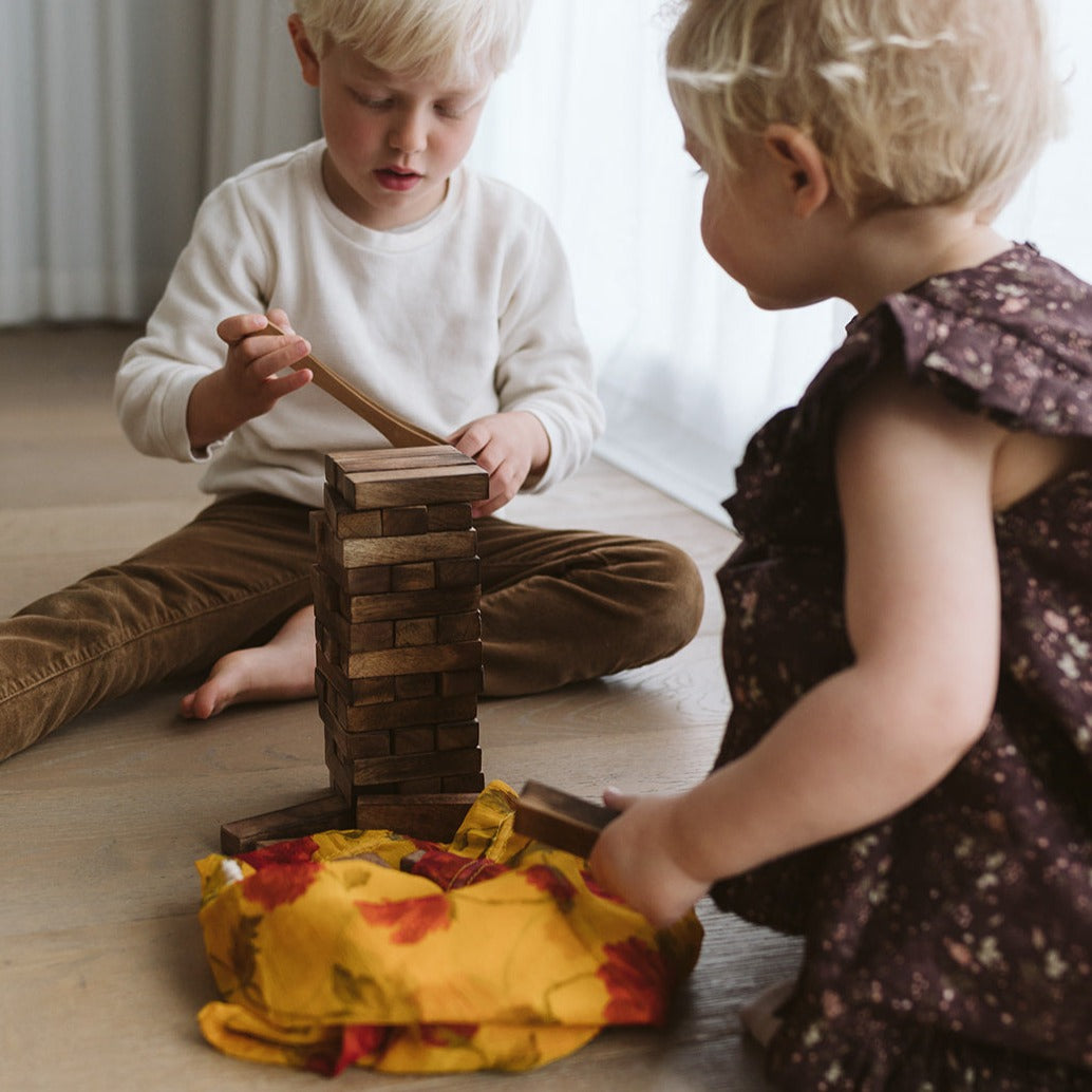 Wooden Jenga Style Tower Stacking Game – Fairplay